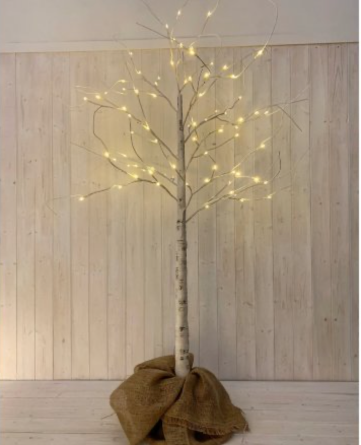 LED Birch Effect Tree – Southwood Garden Centre