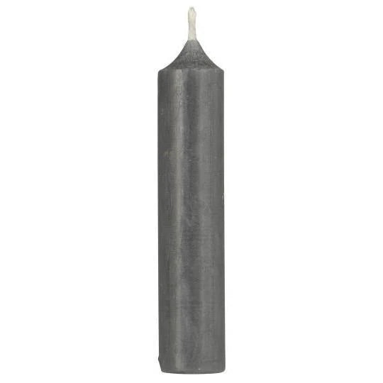 Danish Short Candle Dark Grey - 11cm – Southwood Garden Centre