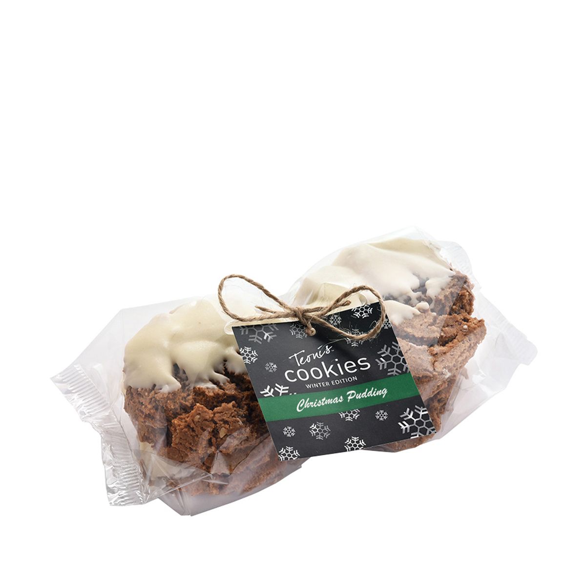 Teonis White Chocolate Dipped Christmas Pudding Cookies – Southwood ...