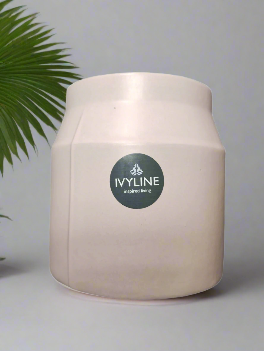 Ivyline Alba Pale Pink House Plant Pot - 12cm – Southwood Garden Centre