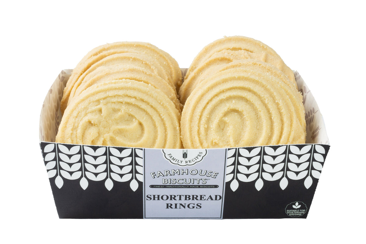 Farmhouse Biscuits Shortbread Rings Biscuits – Southwood Garden Centre