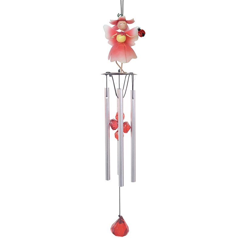 Fountasia Mini Fairy Hanging Wind Chime Sakura Cherry Blossom Pink ...