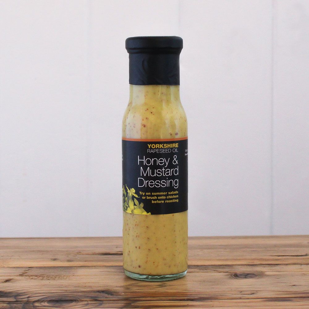 Yorkshire Rapeseed Oil Honey & Mustard Dressing 220ml – Southwood ...