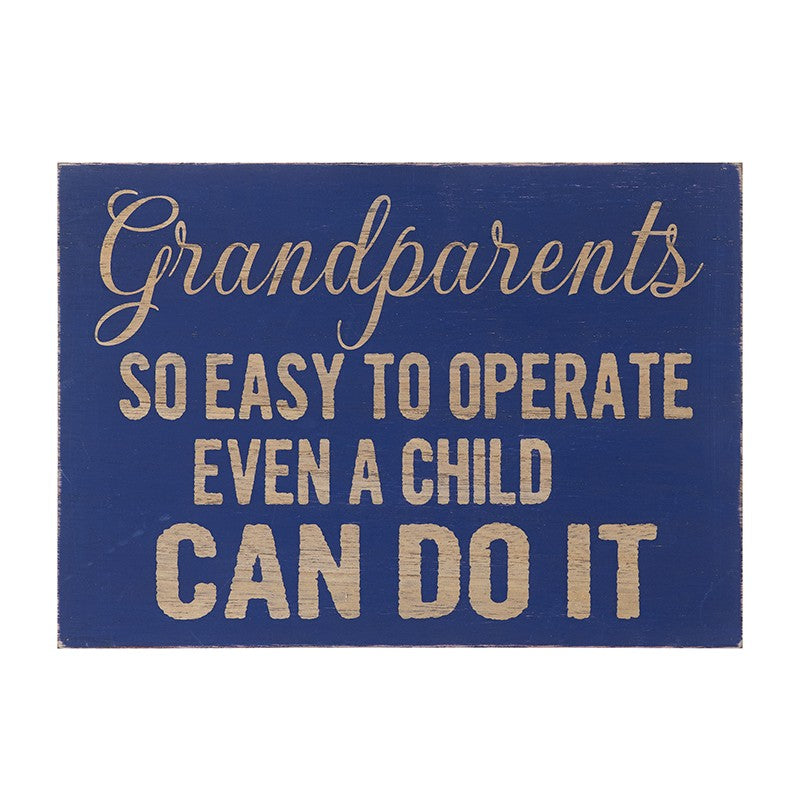 Wooden Grandparents Sign – Southwood Garden Centre