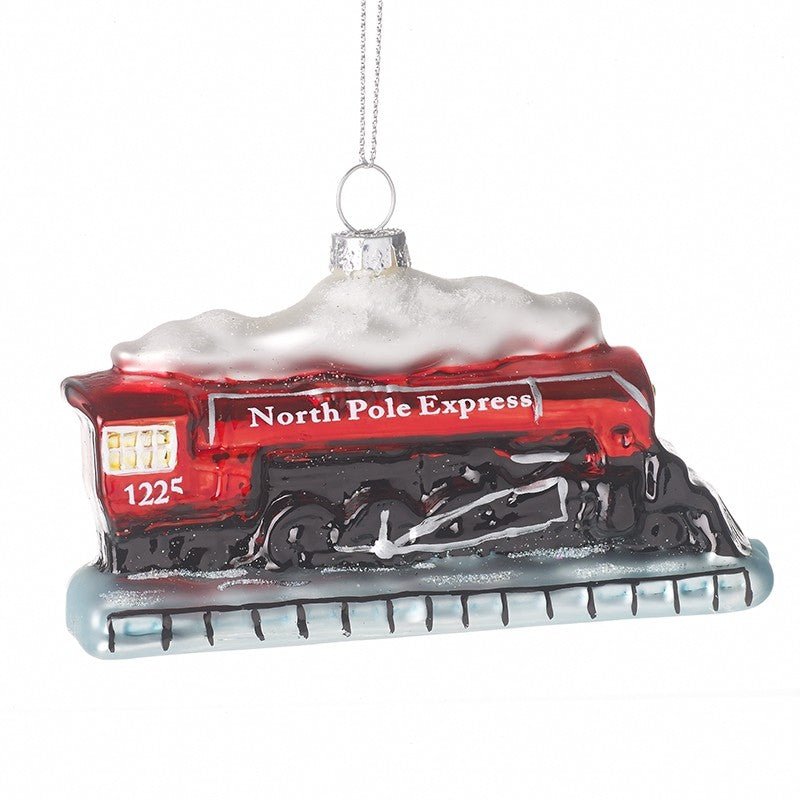 North Pole Express Hanging Glass Train – Southwood Garden Centre