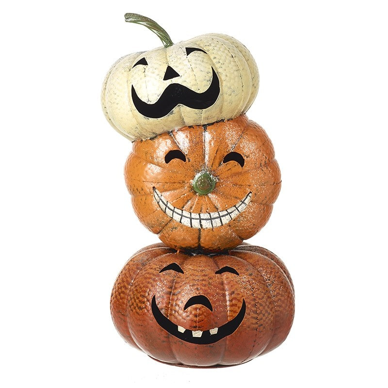 Large Metal Pumpkin Stack - 65cm – Southwood Garden Centre