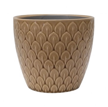 Radiance Ochre Egg House Plant Pot 15cm – Southwood Garden Centre