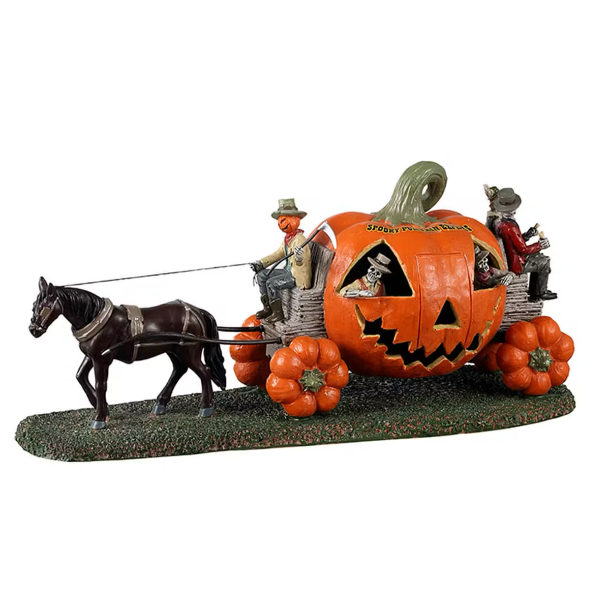 Lemax Spooky Town - Spooky Pumpkin Express Horse & Carriage – Southwood ...