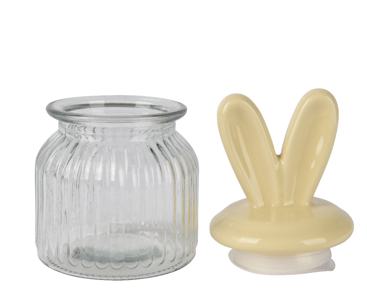 Easter Bunny Ears Glass Storage Jar – Southwood Garden Centre