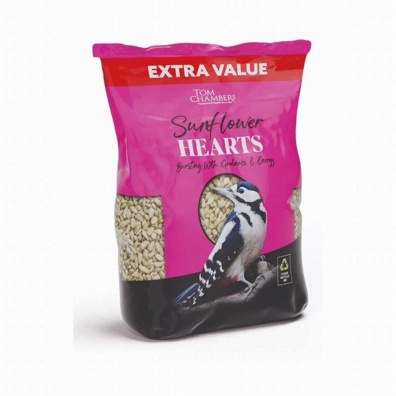 Tom Chambers Sunflower Hearts Bird Food - 1kg – Southwood Garden Centre