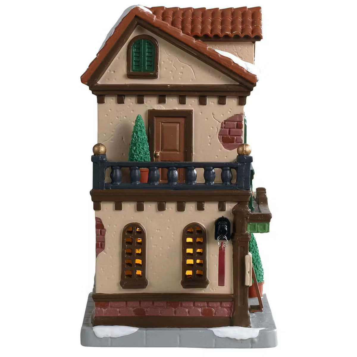 Lemax - LaRosa's Cucina Light Up Christmas Village Restaurant ...