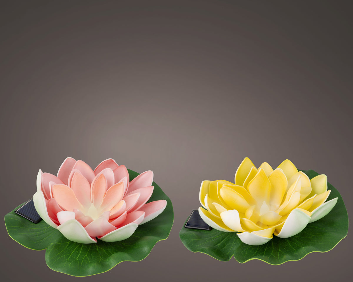 Lumineo - Solar Floating Water Lily Light – Southwood Garden Centre