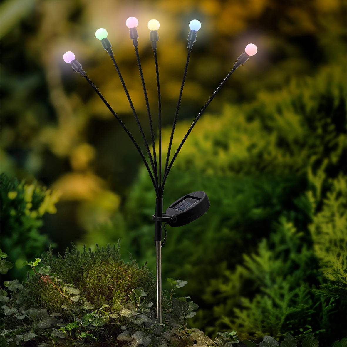 Multi Colour Mini Orb Ball Solar Stake Light - 70cm – Southwood Garden ...