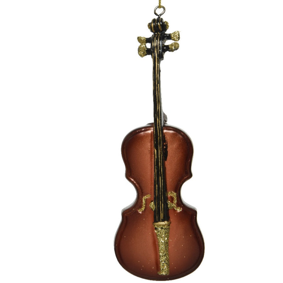 Glass Glitter Musical Instrument Christmas Bauble – Southwood Garden Centre