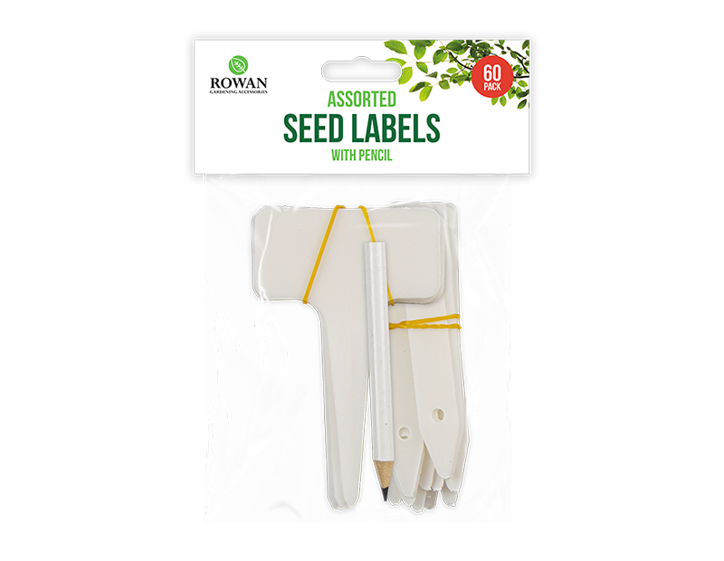 Assorted Seed Labels with Pencil - Pack of 60 – Southwood Garden Centre