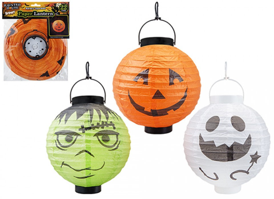 Spooky Halloween Light Up Paper Lantern – Southwood Garden Centre