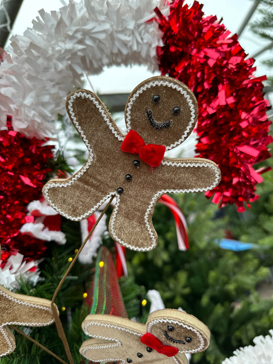 Large Gingerbread Man Spray - 70cm – Southwood Garden Centre