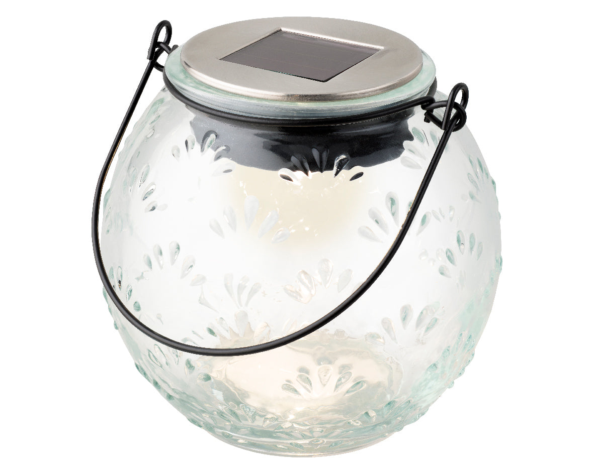 Glass Ball Solar Powered Table Light – Southwood Garden Centre