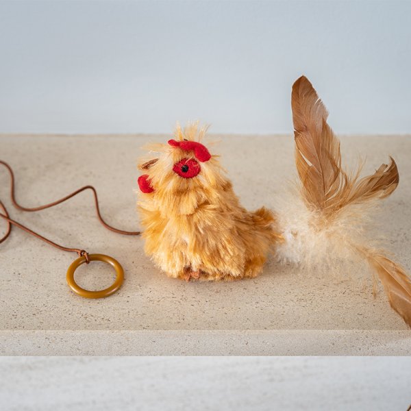 Zoon - Nip-it Catnip Teaser Hen Feather Cat Toy – Southwood Garden Centre