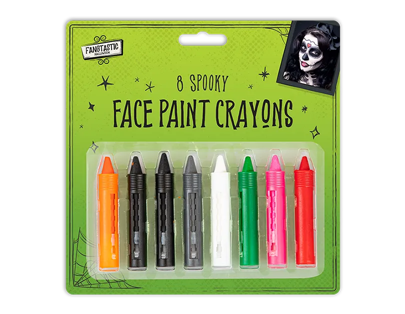 8 Colour Face Crayons – Southwood Garden Centre