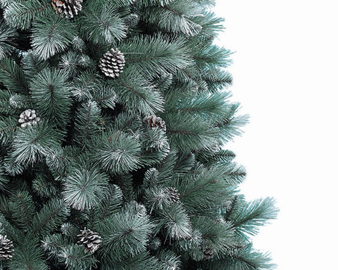 Everlands Frosted Norwich Pine Christmas Tree – Southwood Garden Centre