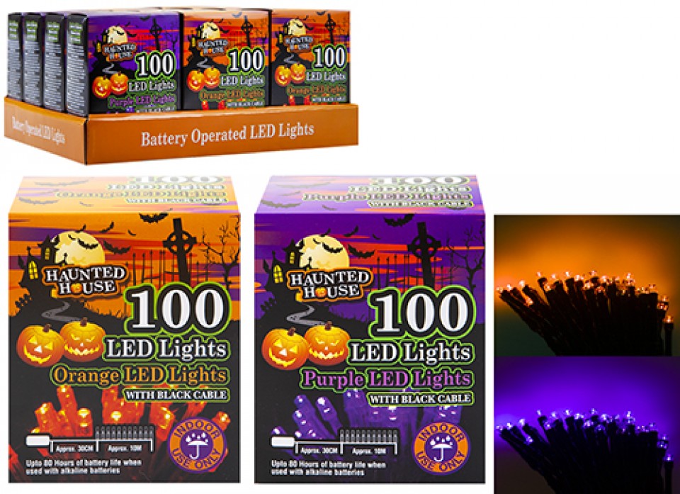 Set of 100 Halloween Spooky LED String Lights – Southwood Garden Centre