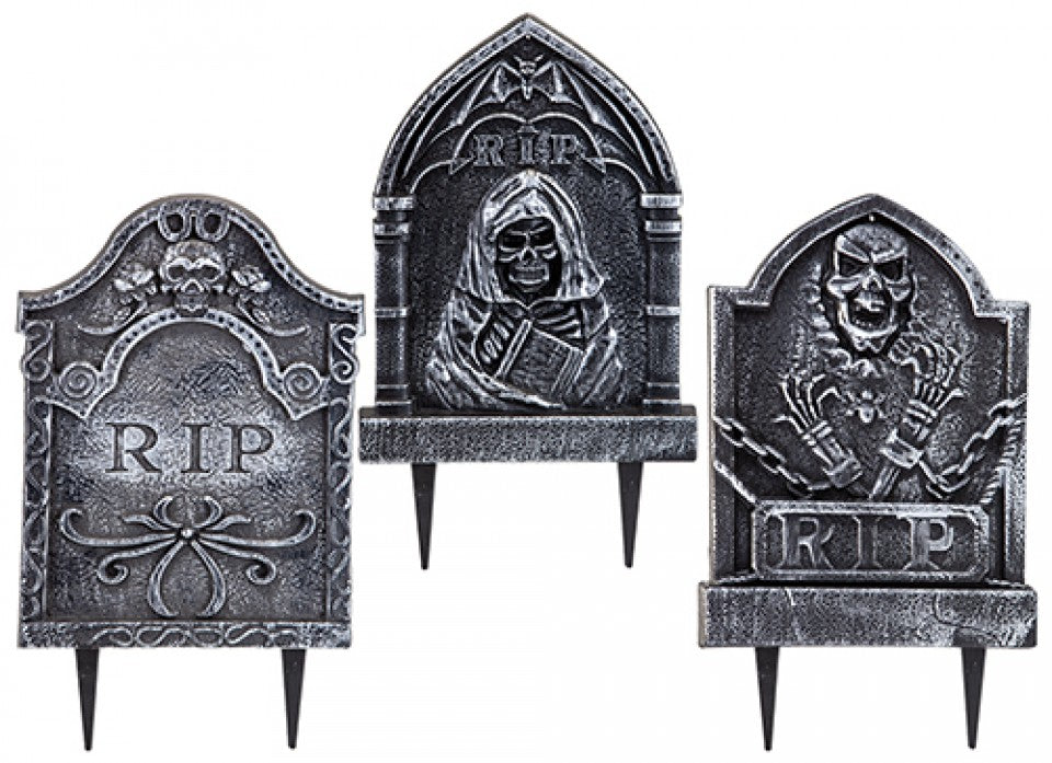 Halloween Tombstone Plastic Grave Decoration – Southwood Garden Centre