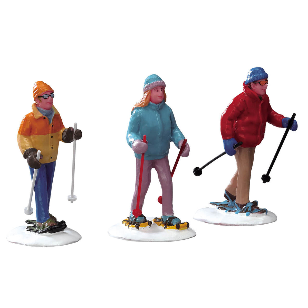 Lemax - Snowshoe Walkers - Set of 3 Village Figures – Southwood Garden ...
