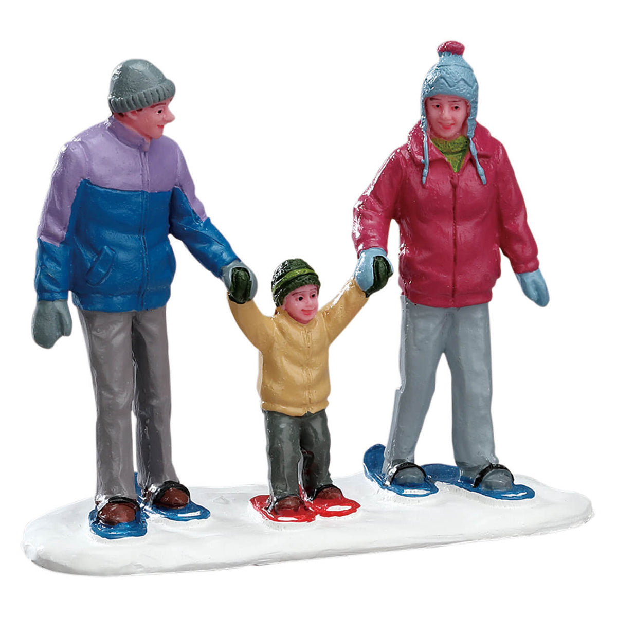 Lemax - Snowshoe Family Village Figures – Southwood Garden Centre