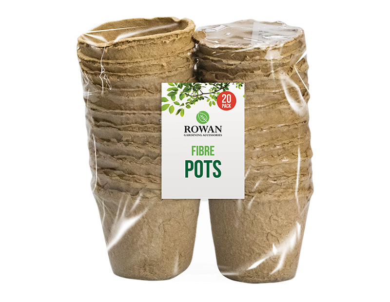 Fibre Plant Pots Pack of 20 – Southwood Garden Centre