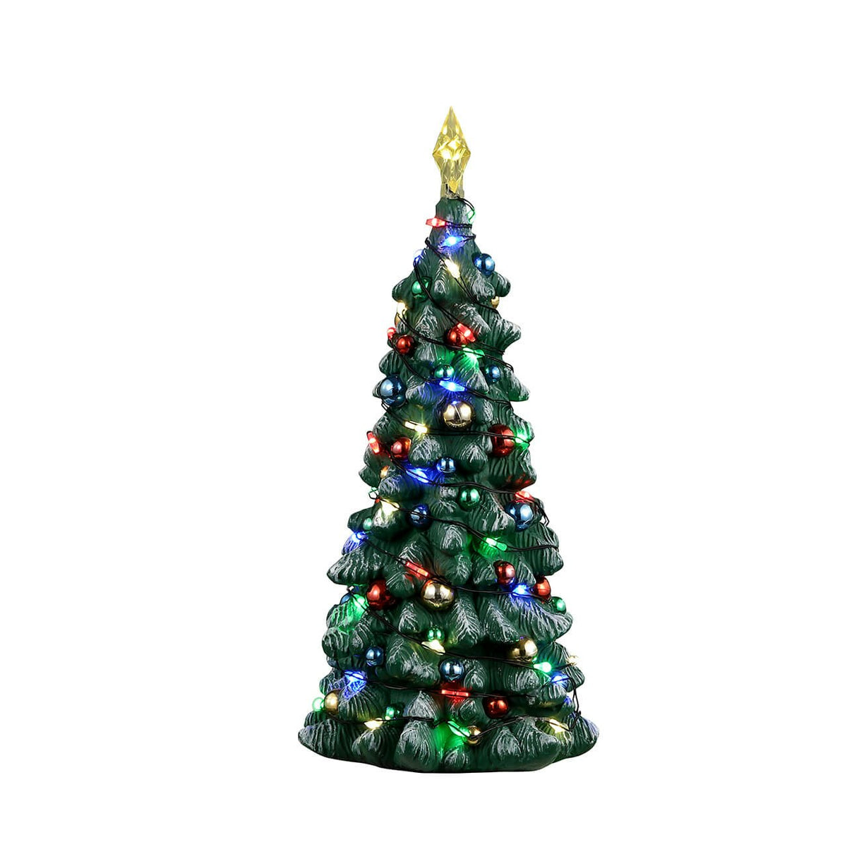 Lemax - Snowy Light Up Christmas Tree – Southwood Garden Centre