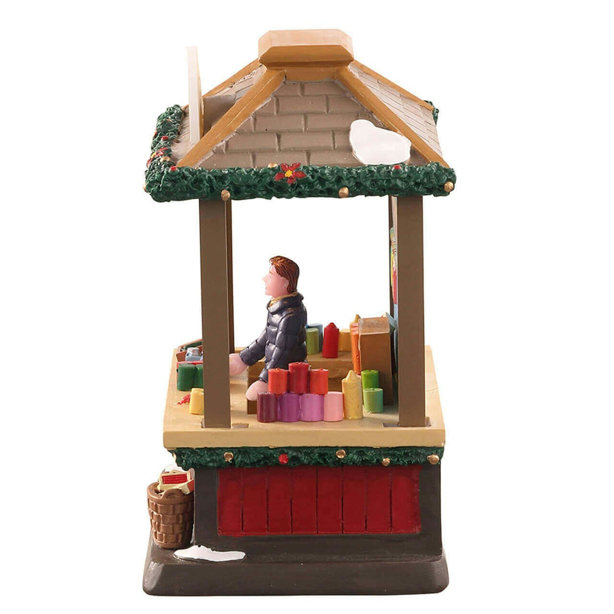 Lemax - Christmas Candles Market Stall – Southwood Garden Centre