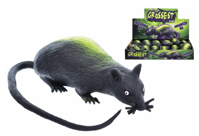 Halloween 14" Stretchy Rat With Beans – Southwood Garden Centre