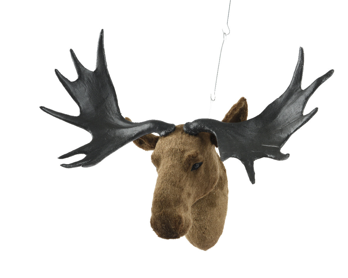 Large Moose Head Wall Mount Decoration - 44cm – Southwood Garden Centre