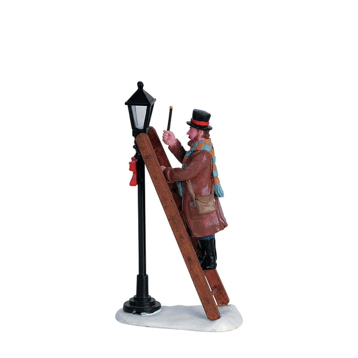 Lemax Lamplighter Village Figuring with Ladder & Lamppost – Southwood ...