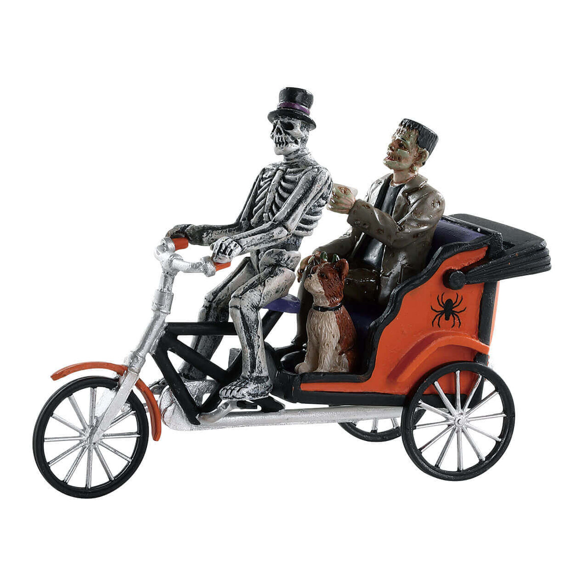 Lemax Spooky Town - Pedicab Bike Ride Halloween Figurine – Southwood ...