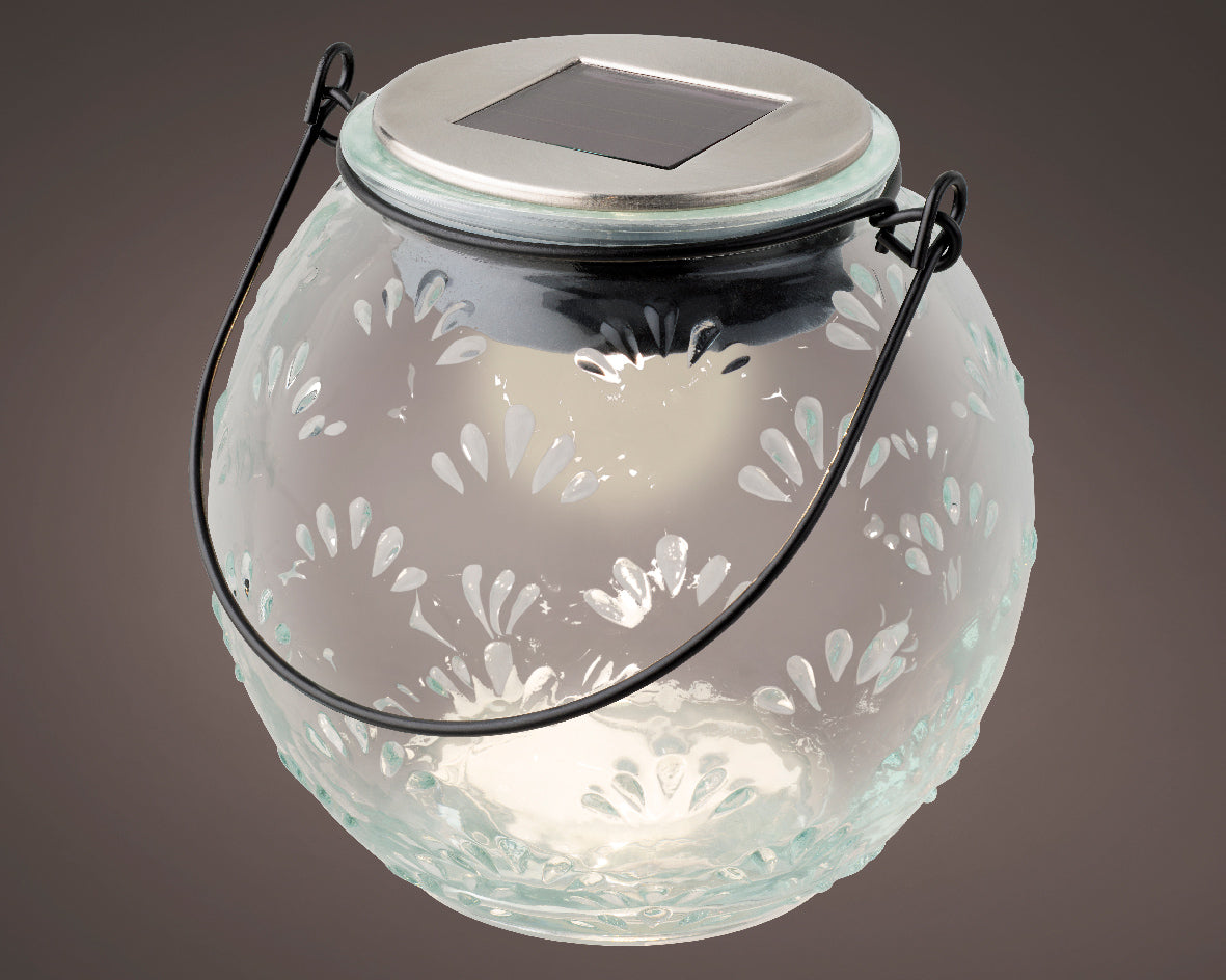 Glass Ball Solar Powered Table Light – Southwood Garden Centre