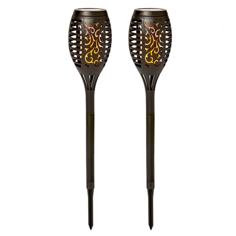 Premier - Flickering Solar Mini Flame Torch Pack of 2 – Southwood ...