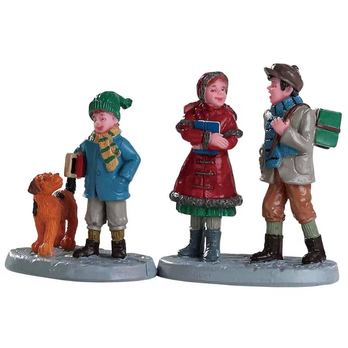 Lemax Going To School Christmas Village Figurines – Southwood Garden Centre