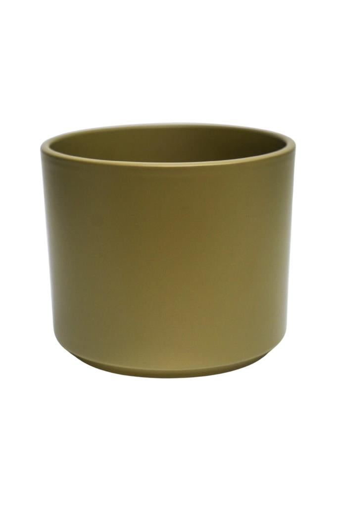 Prague Olive Green House Plant Pot - 22cm – Southwood Garden Centre