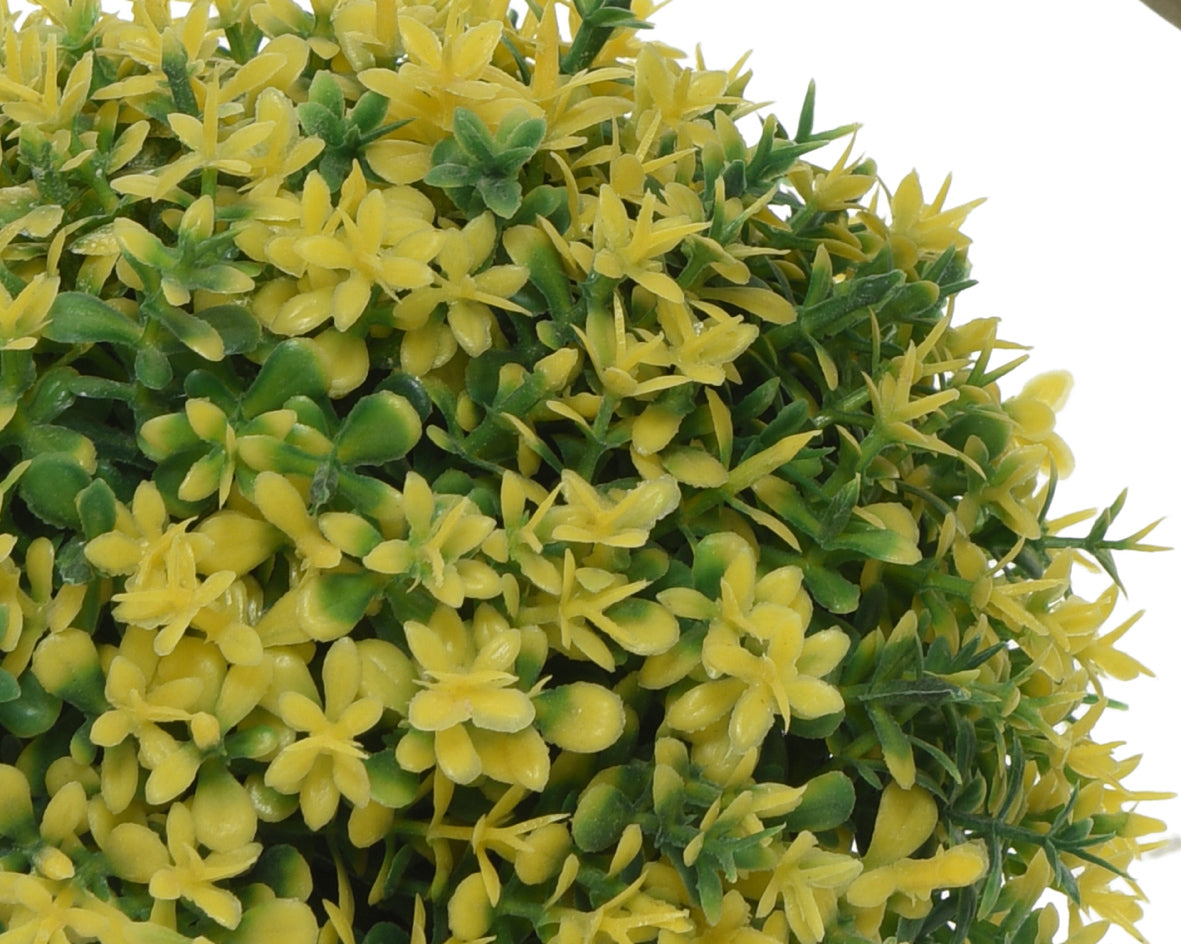 Artificial Potted Round Evergreen Plant – Southwood Garden Centre