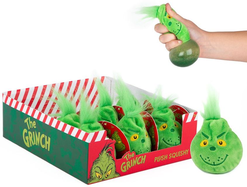 The Grinch Plush Christmas Squishy Stress Ball – Southwood Garden Centre
