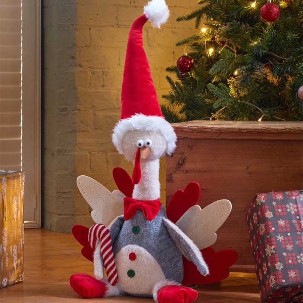 Tommy Turkinator Christmas Turkey Figurine - 80cm – Southwood Garden Centre