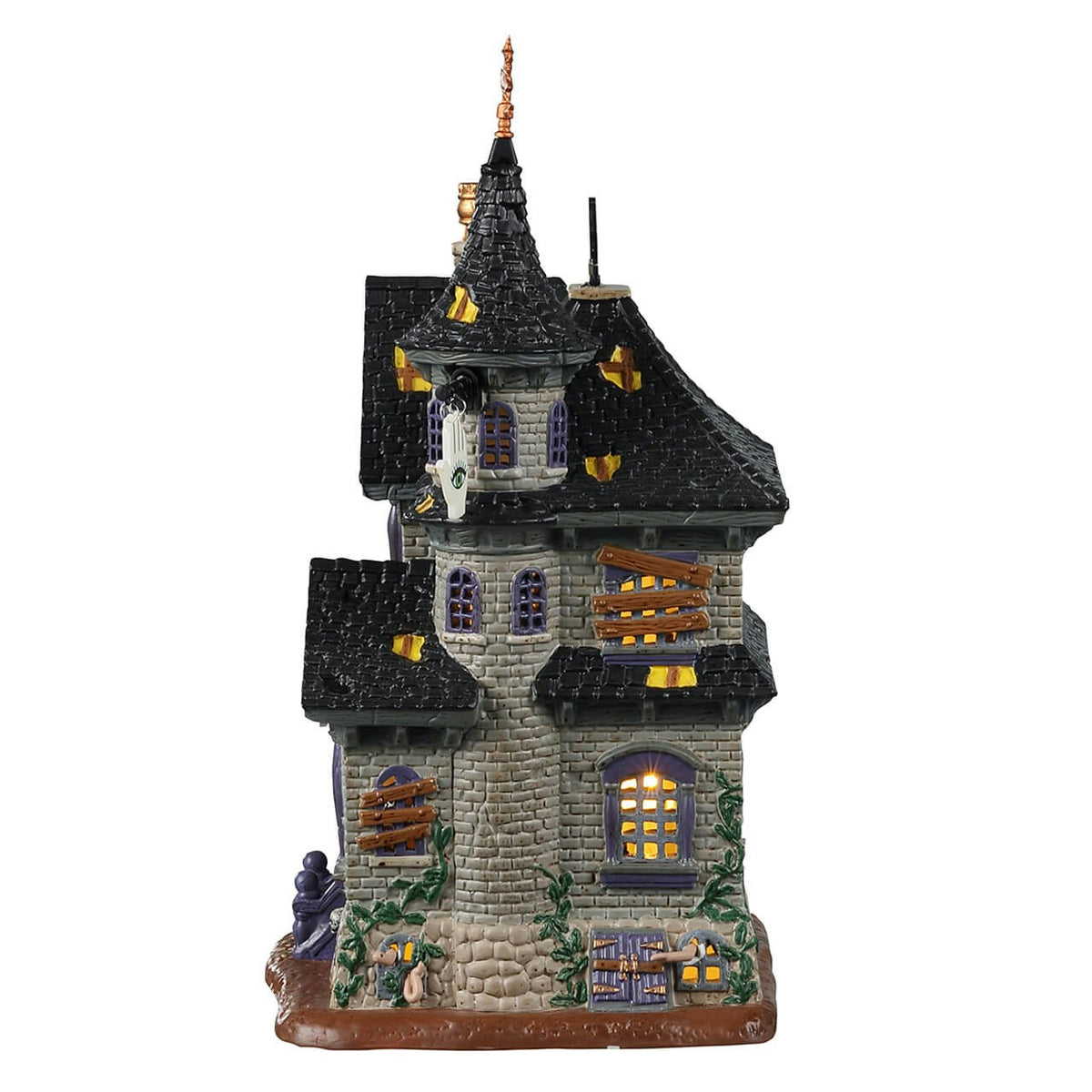 Lemax Spooky Town - The Future Looks Dark Halloween Village House with ...