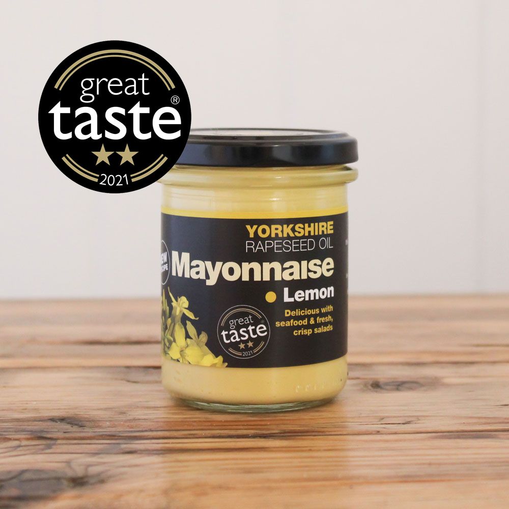 Yorkshire Rapeseed Oil Yorkshire Mayonnaise with Lemon - 190g ...