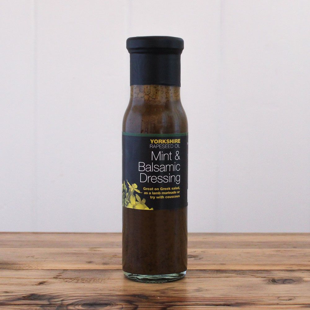 Yorkshire Rapeseed Oil Mint & Balsamic Dressing 220ml – Southwood ...