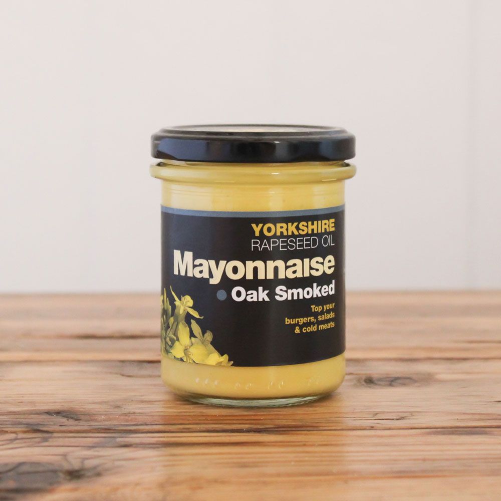 Yorkshire Rapeseed Oil Oak Smoked Yorkshire Mayonnaise- 190g ...