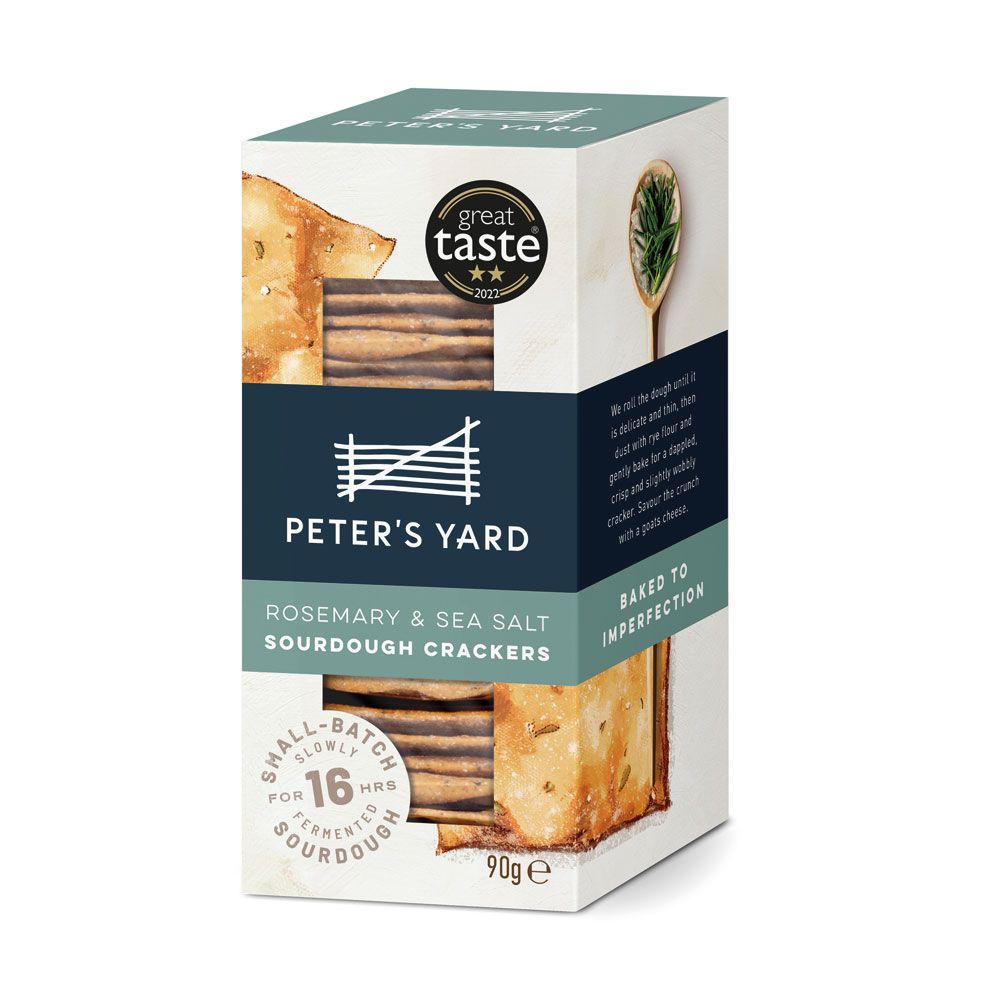 Peter's Yard Rosemary & Sea Salt Sourdough Crackers – Southwood Garden ...