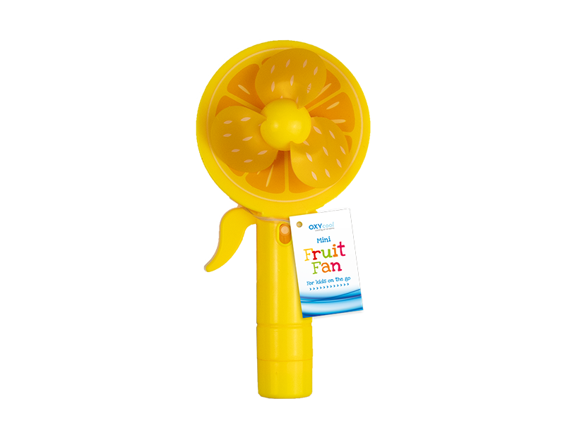 Handheld Mini Fruit Themed Fan with Built in Sprayer - Individual ...