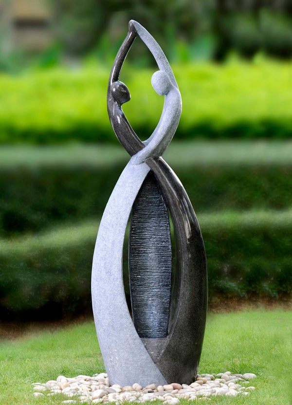 Large Tango Stone Granite Effect Water Feature / Fountain – Southwood ...